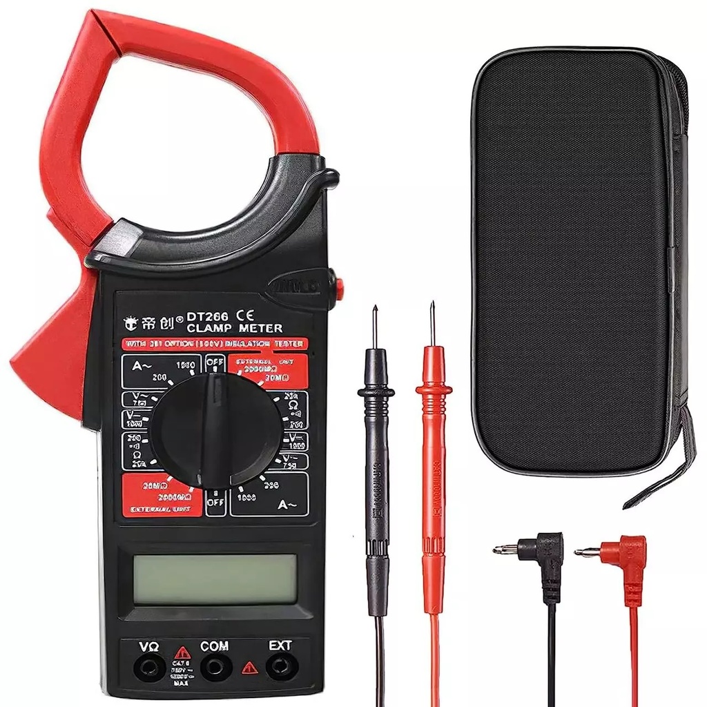 AMPERIMETRO DIGITAL DE PINZA 266C | Tecno Entorno C.A