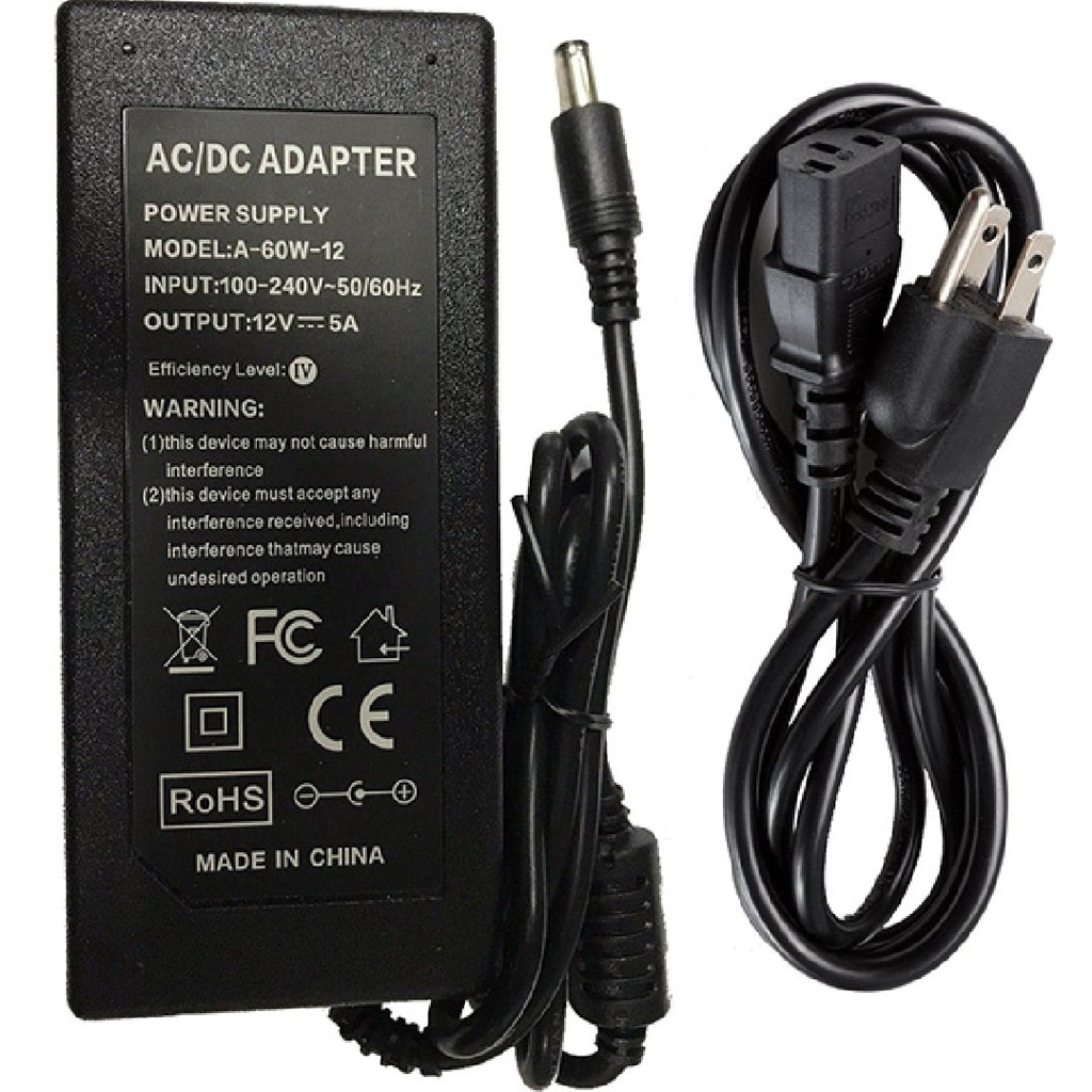 TRANSFORMADOR 12V 5AMP | Tecno Entorno C.A